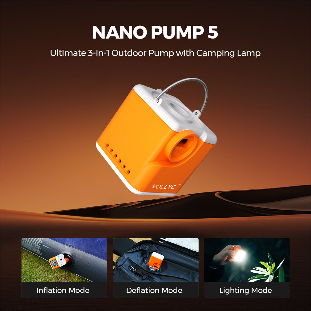 NANO 5 - 4.5kPa & 200L/min Powerful Pump – VOLLYC